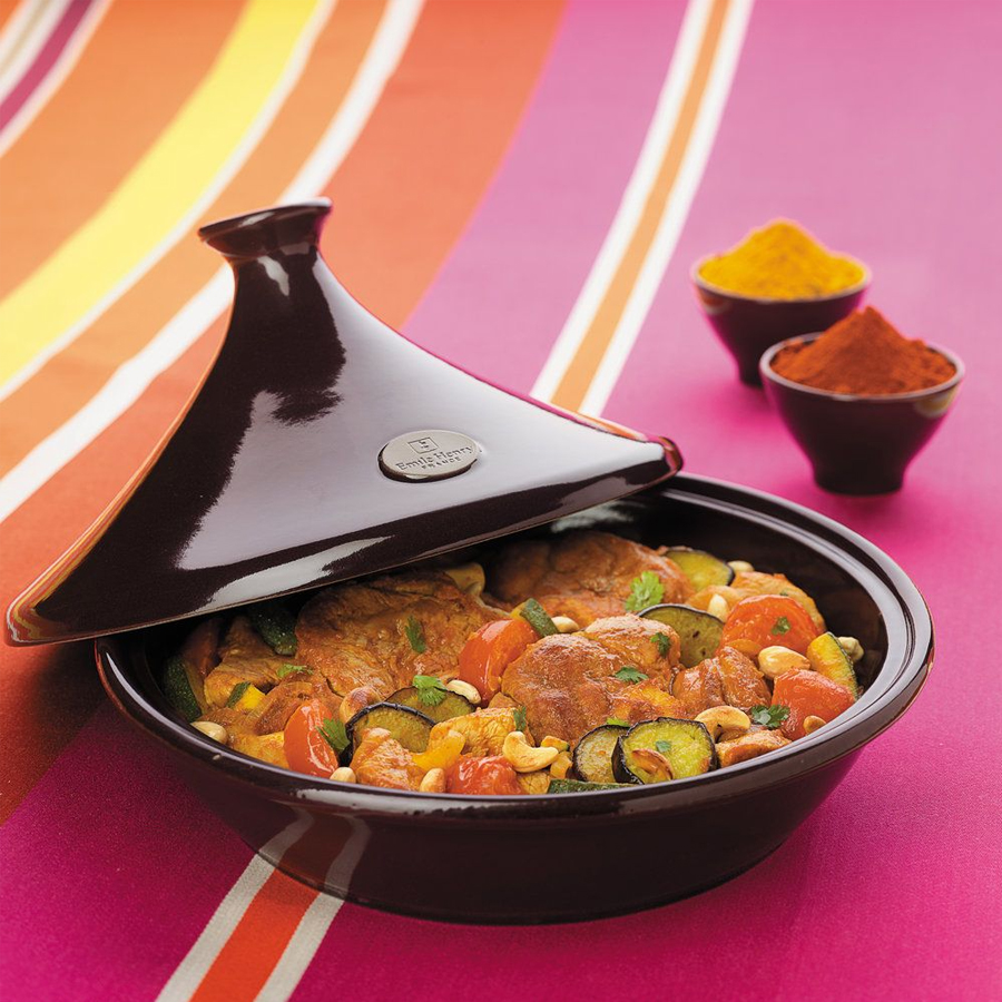 Paniate - Emile Henry Tajine Noir Flame 32 cm - Tajine in offerta da ...