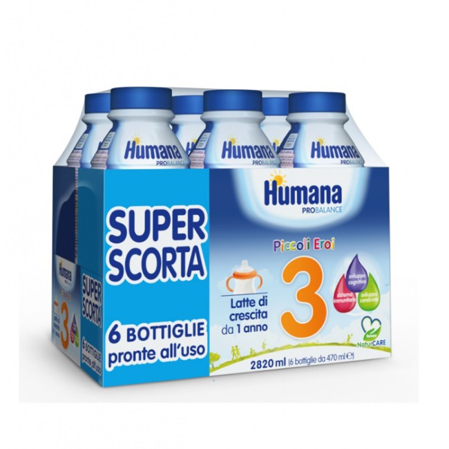 Paniate - Latte Probalance 3 Liquido 6x470ml Humana