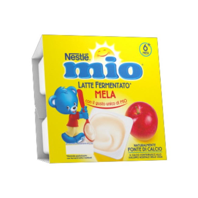 Paniate - Merenda Mio Latte Fermentato alla Mela 4x100g Nestlé