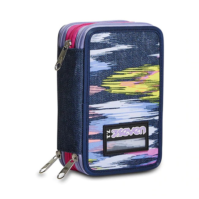 Paniate - Astuccio 3 Zip Virtual Girl Seven