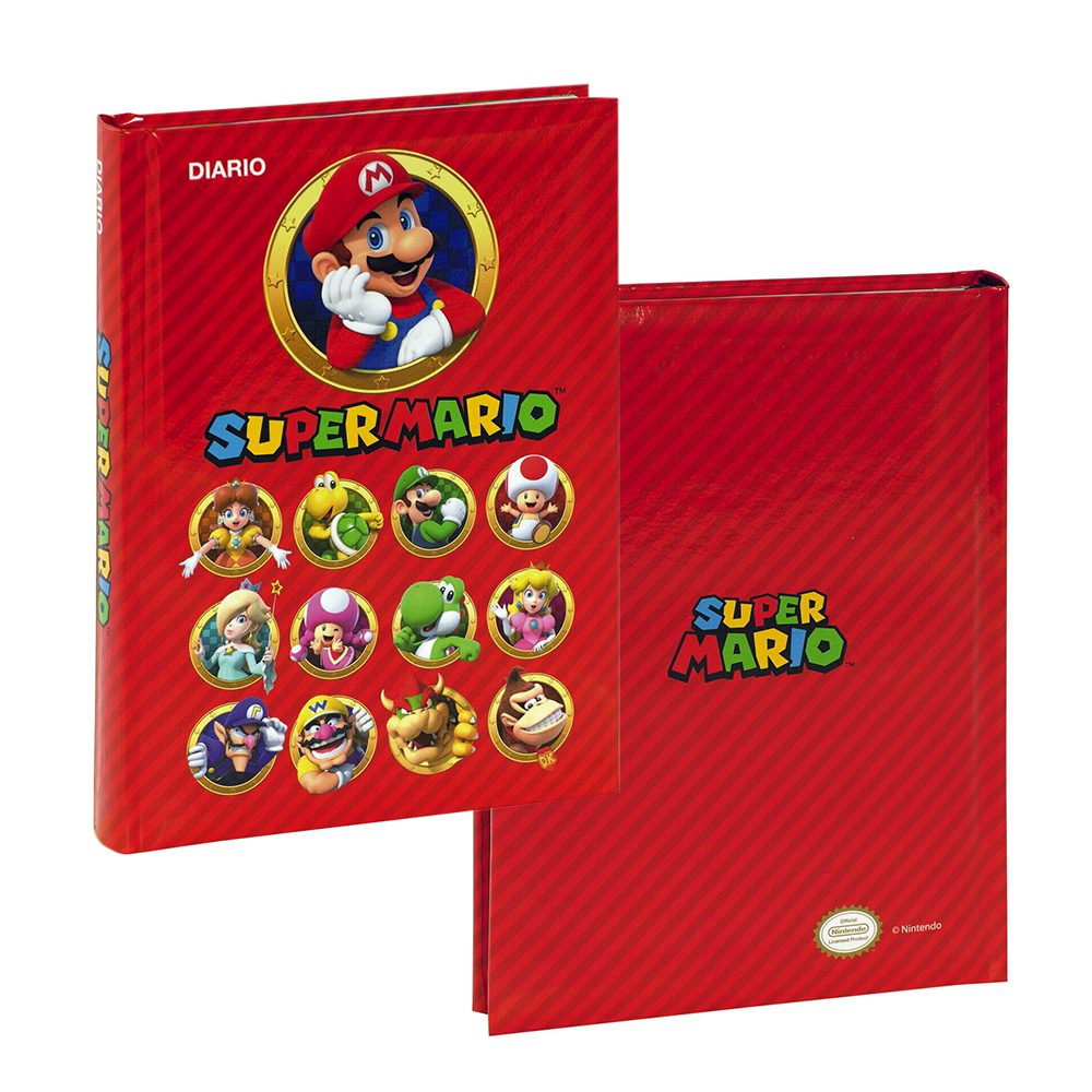 Paniate - Diario Standard Super Mario 12 mesi Panini