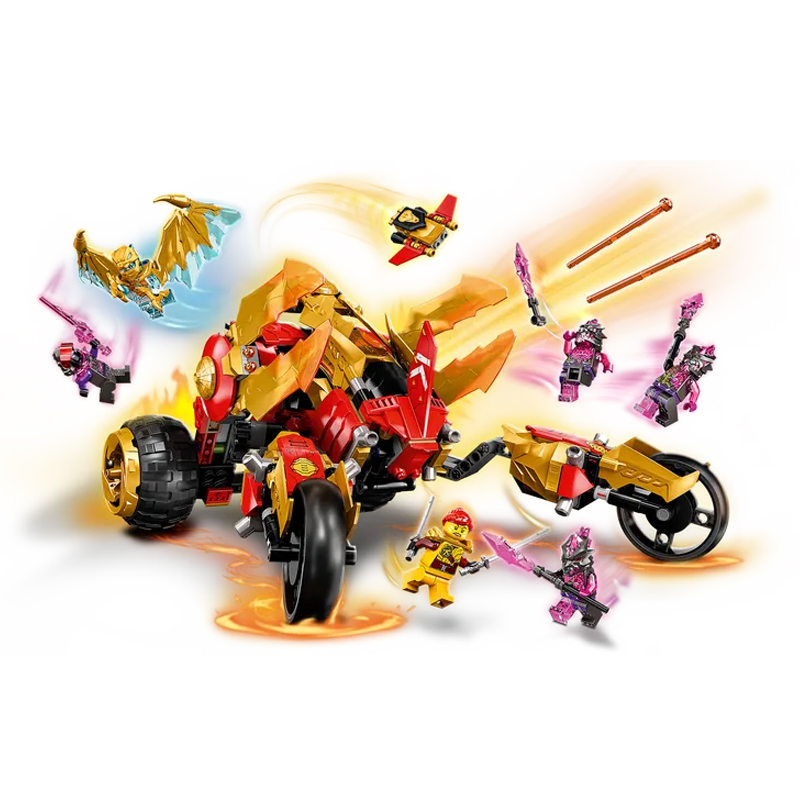 Paniate - LEGO Ninjago Raider-Drago d’Oro di Kai