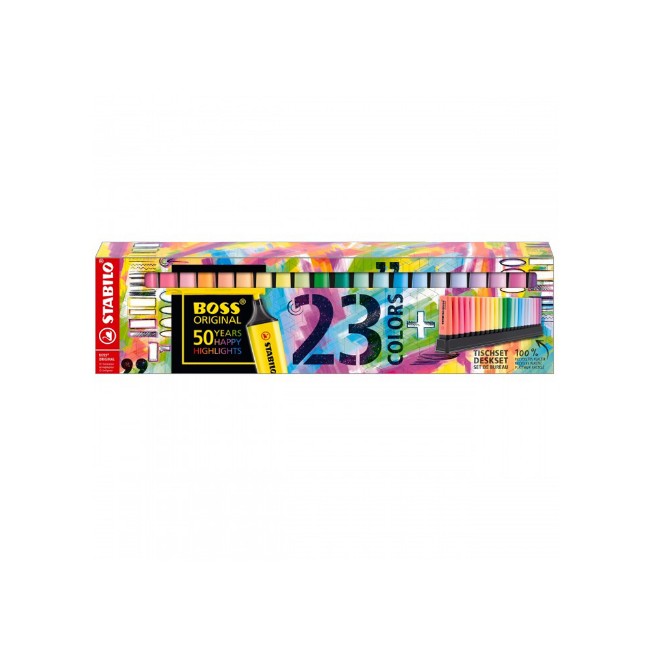 Paniate - Stabilo Boss Original Deskset 23 Colori