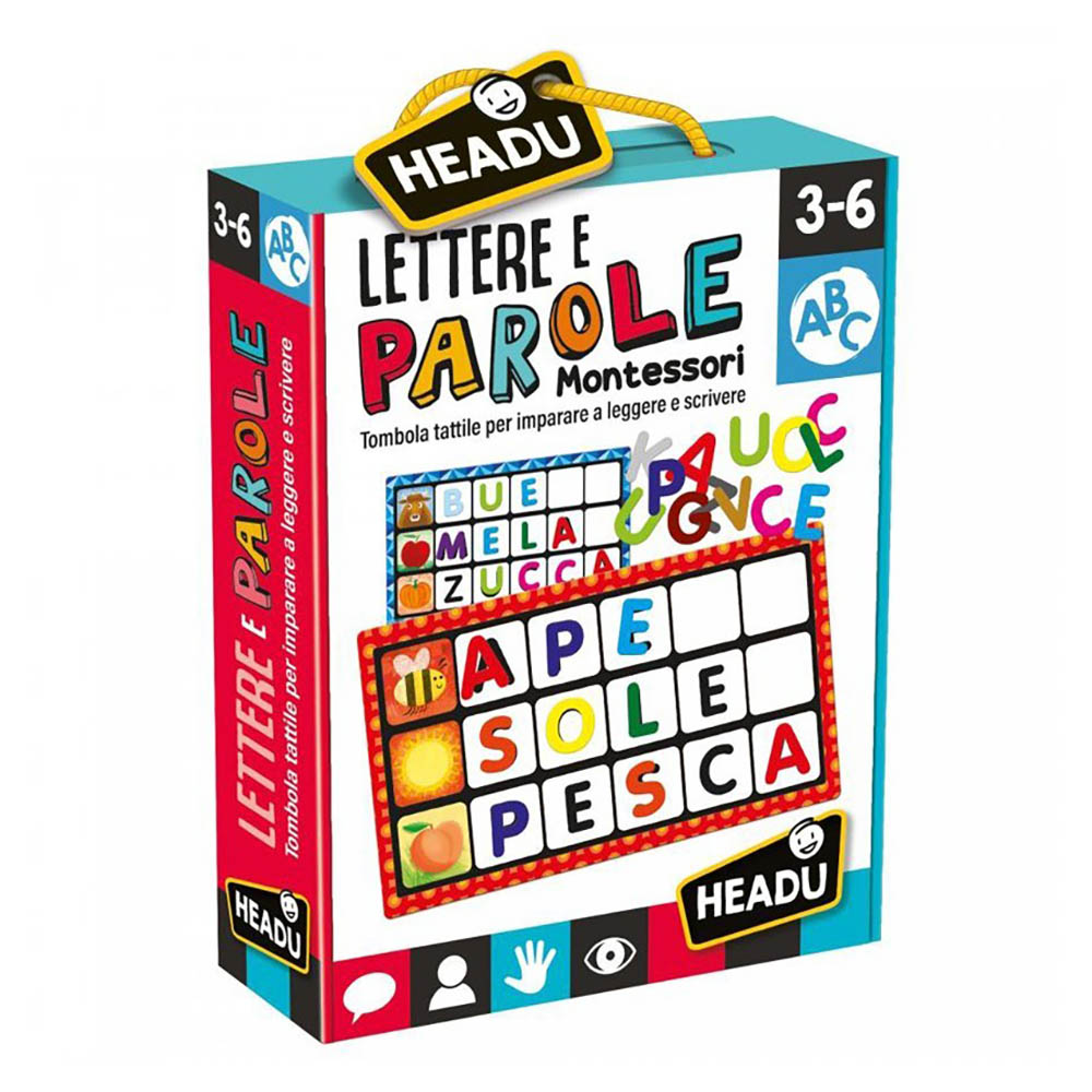 Paniate - Lettere e Parole Montessori Headu