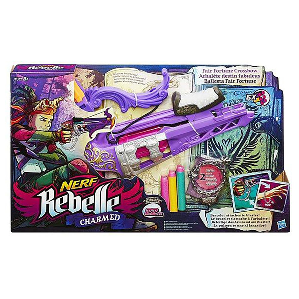 Paniate - Hasbro Nerf Rebelle Charmed Fair Fortune Crossbow