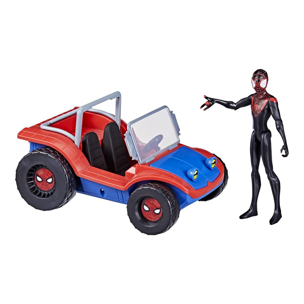 Paniate - Hasbro Marvel Action Figure Spider-Man e Macchina Miles Morales