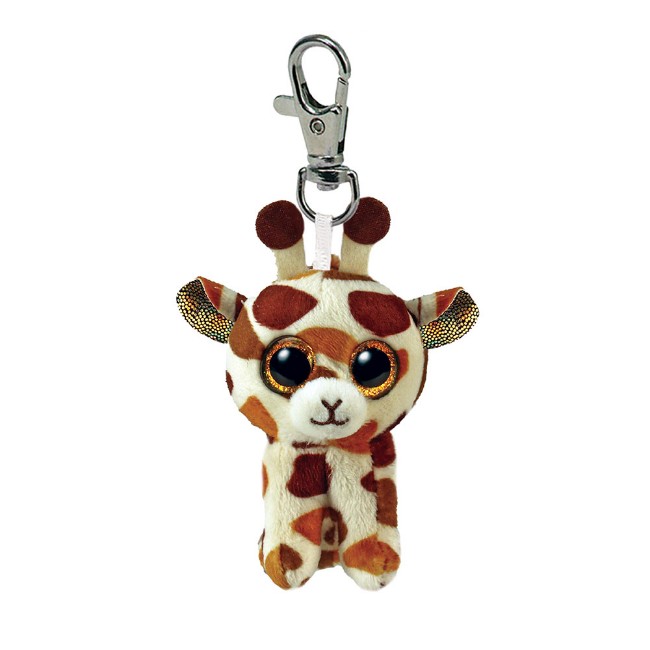 Paniate - Portachiavi Peluche Beanie Boos Clips Giraffa Stilts Ty