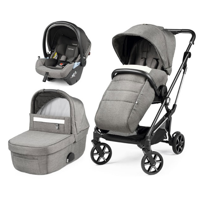 Paniate - Peg Perego Trio Vivace con Passeggino Compatto, Navicella ...
