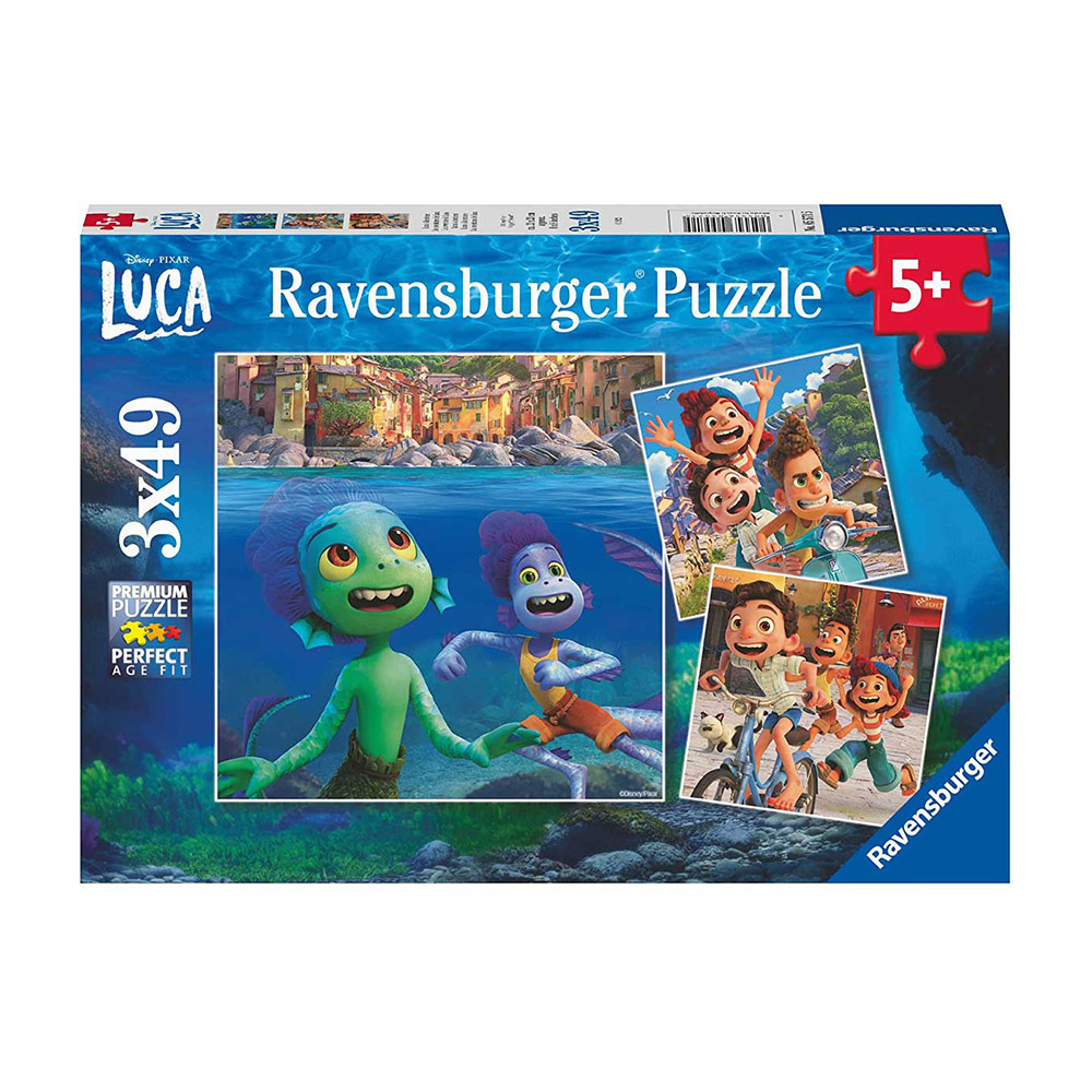 Paniate - Ravensburger Disney Pixar Luca 3 Puzzle da 49 pezzi