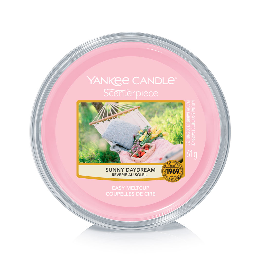 Paniate - Yankee Candle Scenterpiece Easy MeltCup Ricarica Diffusore Elettrico Sunny Daydream 24 Ore