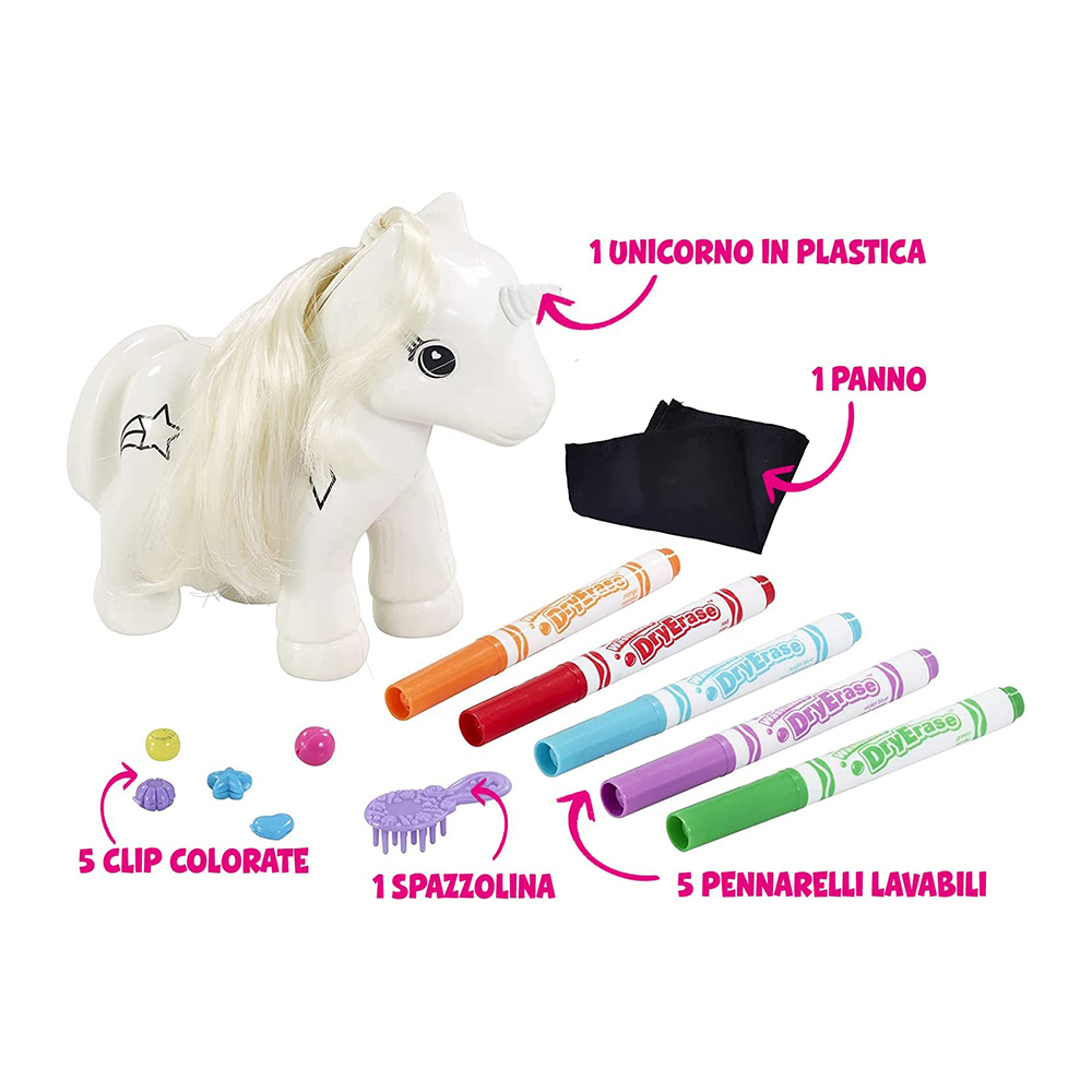 Paniate - Crayola Set Colora e Decora il Tuo Unicorno