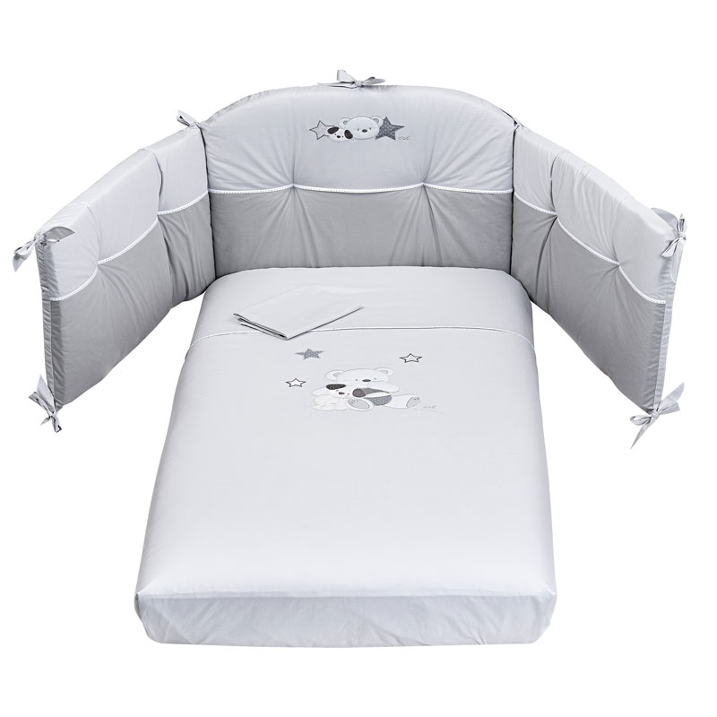 Paniate - Picci Set 3pz Piumetto, Paracolpi e Federa per Letto Valdo di ...
