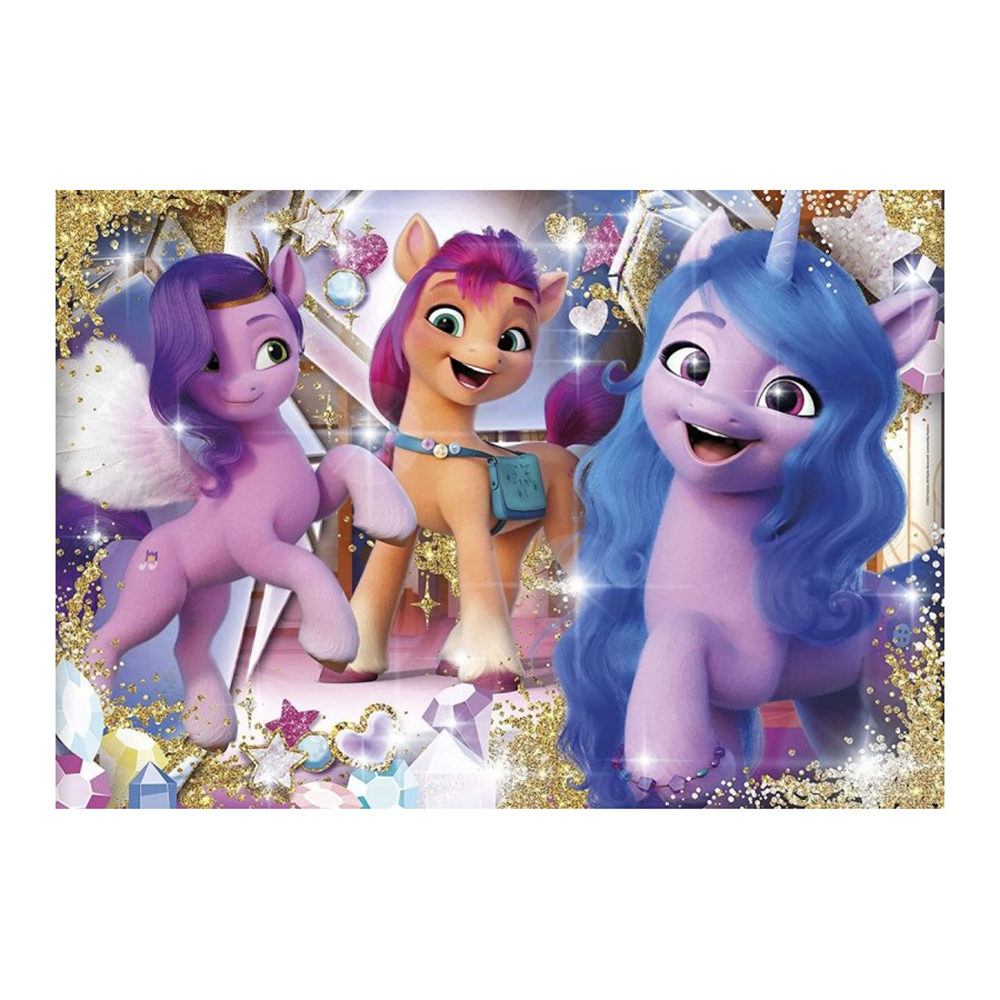 Paniate - Clementoni Supercolor Puzzle Jewels My Little Pony 104 pezzi