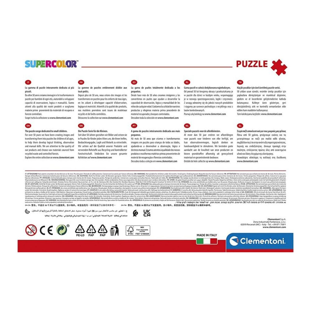 Paniate - Clementoni Supercolor Puzzle Jewels My Little Pony 104 pezzi