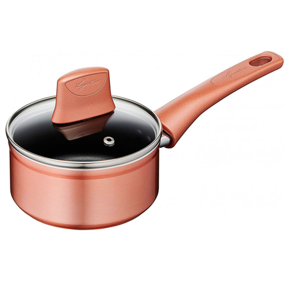 Paniate - Lagostina Set 8 pz Batteria Ramata con Padella, Casseruola e ...