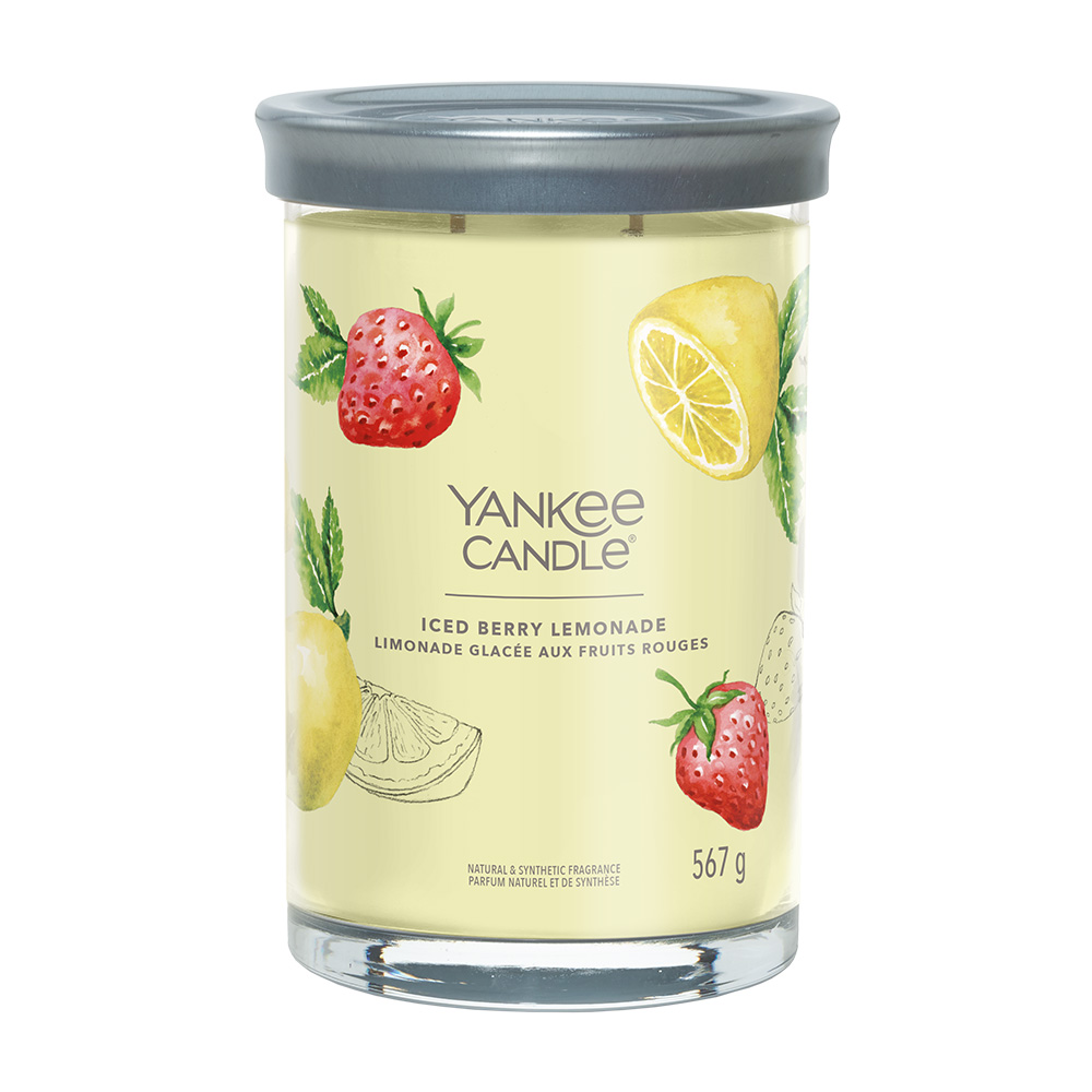 Paniate - Yankee Candle Signature Candela in Tumbler Grande Iced Berry ...