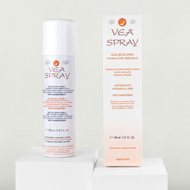 Paniate - Vea Spray Olio Secco Spray con Vitamina E Nebulizzata per ...