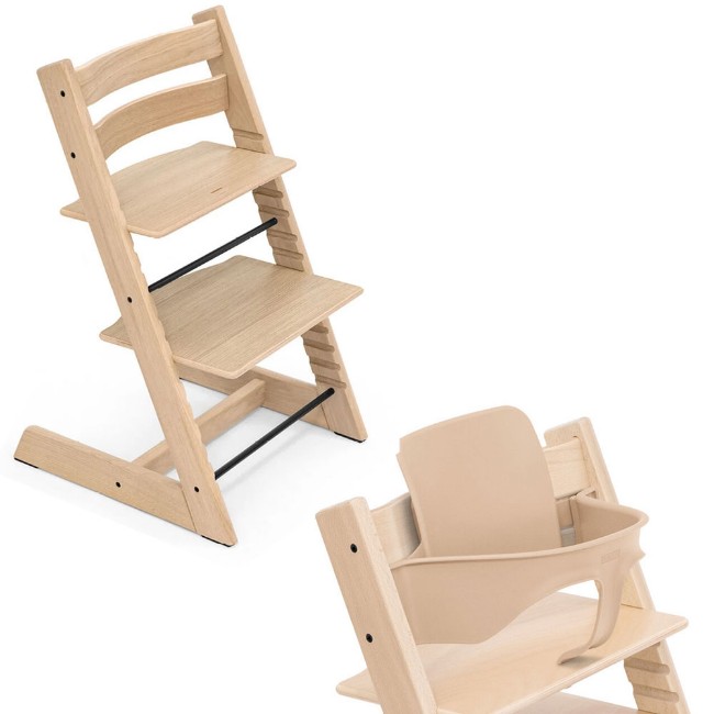 Paniate - Stokke Tripp Trapp Sedia Evolutiva in Legno di Rovere con ...