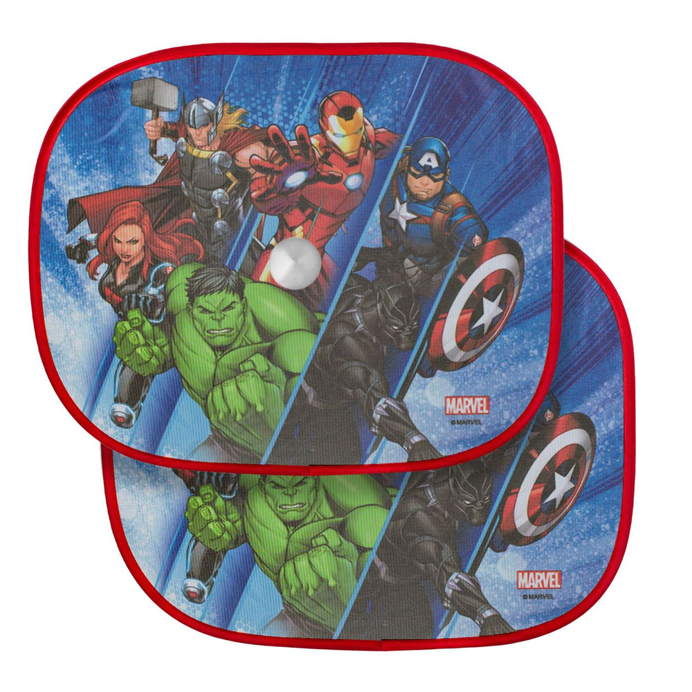 Paniate - Albri 2pz Tendina Parasole Finestrino Auto - fantasia Marvel