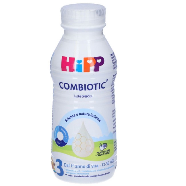 Paniate - Hipp Latte Combiotic Crescita 3 per Neonati 12-36m, 470ml
