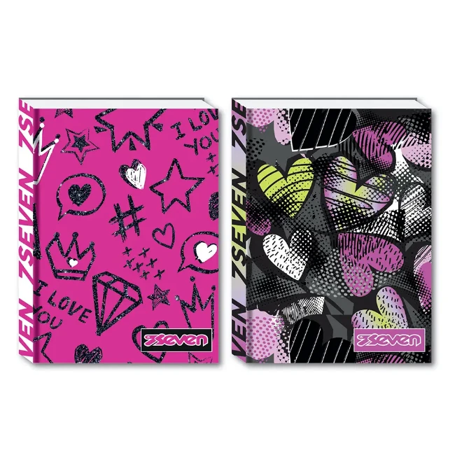 Paniate - Seven Diario Standard Tessuto 16 mesi Girl