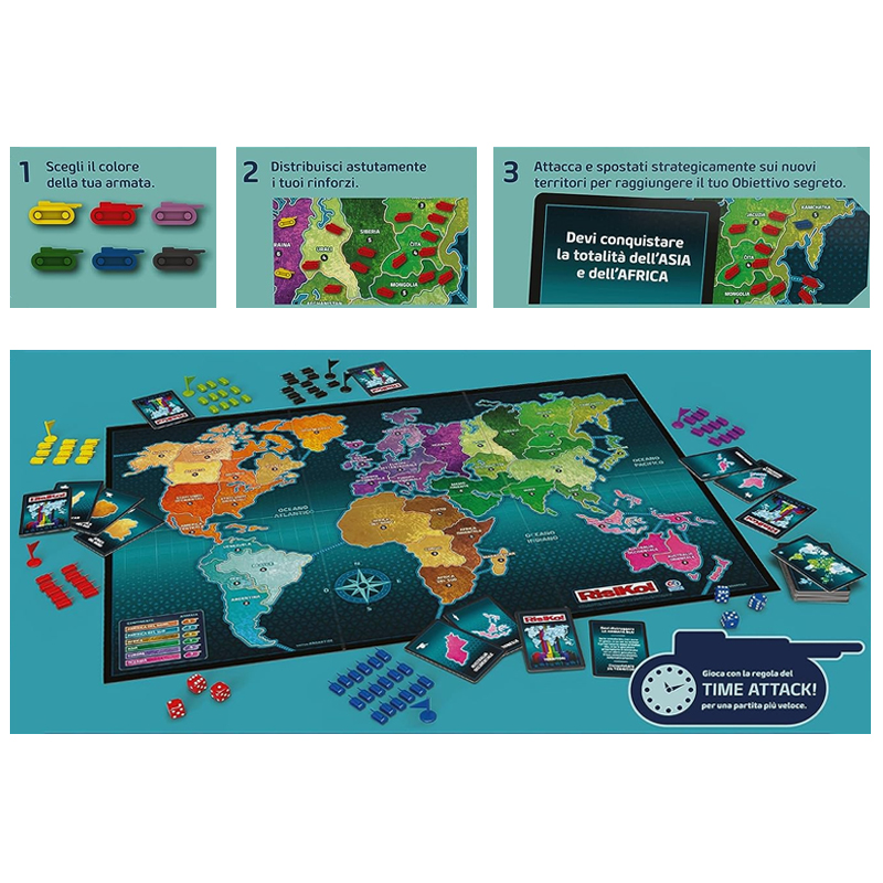 Paniate - Spin Master Games Risiko! 4° Edizione