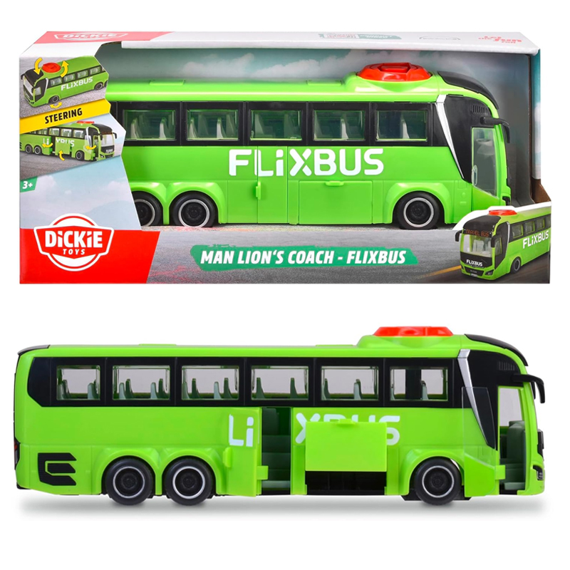 Paniate - Dickie Toys Man Lion's Bus Flixbus 27 cm