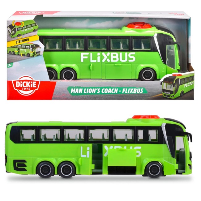 Paniate - Dickie Toys Man Lion's Bus Flixbus 27 cm