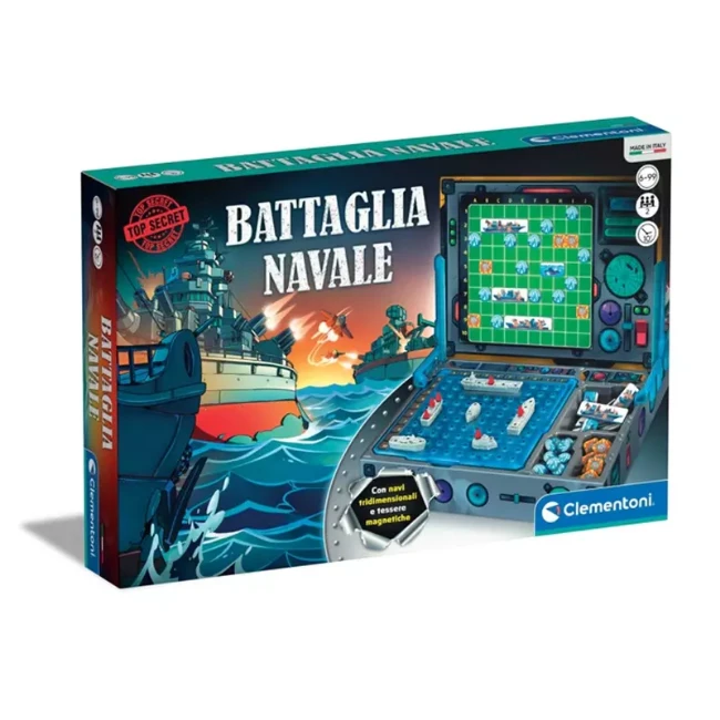Paniate - Clementoni Gioco da Tavolo Battaglia Navale