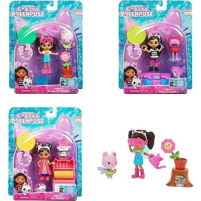 Paniate - Spin Master Spin Master Gabby Dollhouse Pack con 2 Personaggi e Accessori - Bambole ...