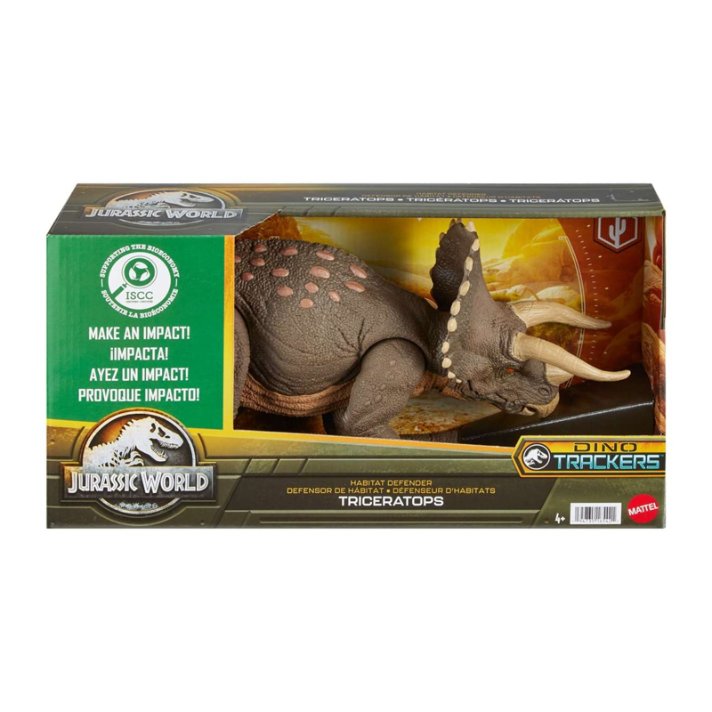 Paniate - Jurassic World Triceratopo Dinosauro Protettore dell'Habitat