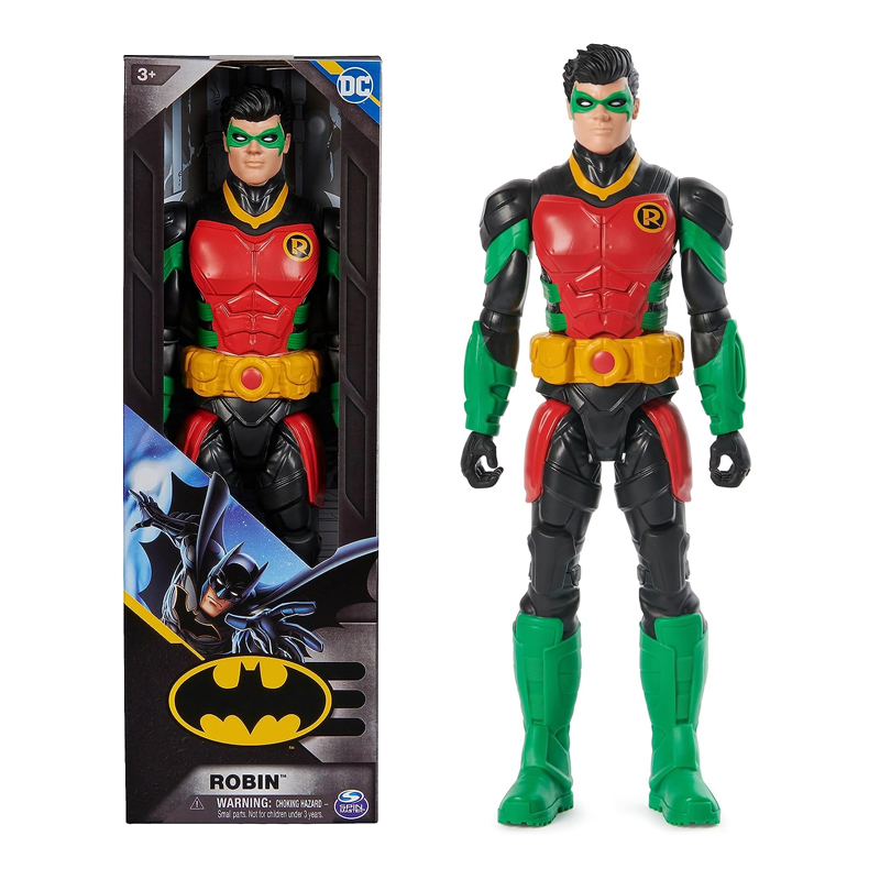 Paniate - Spin Master DC Comics Personaggio Robin con Armatura 30 cm
