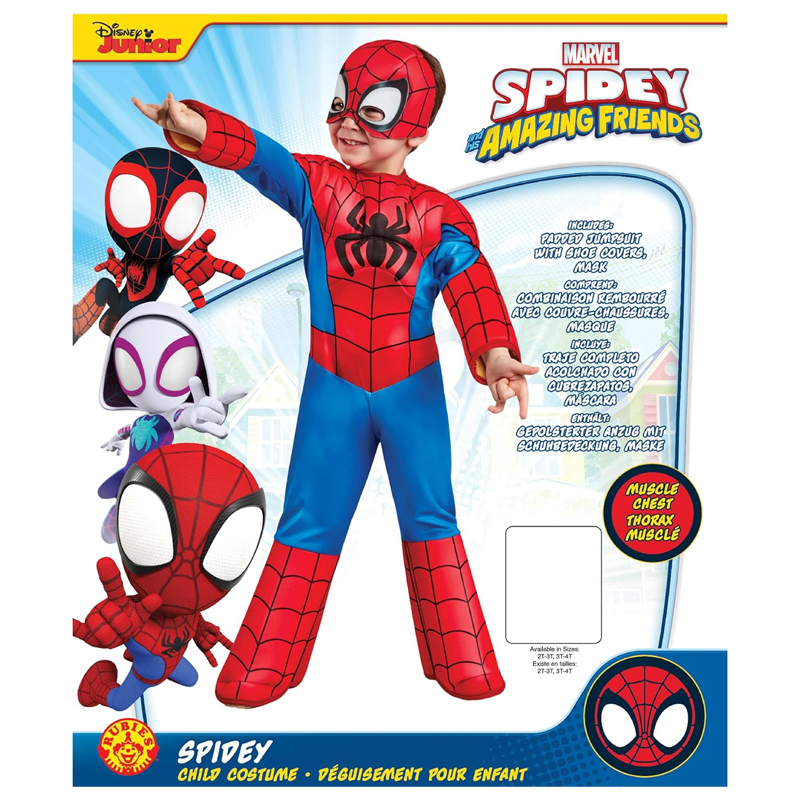 Paniate - Rubie's Costume Spiderman Marvel Spidey Amazing Friends