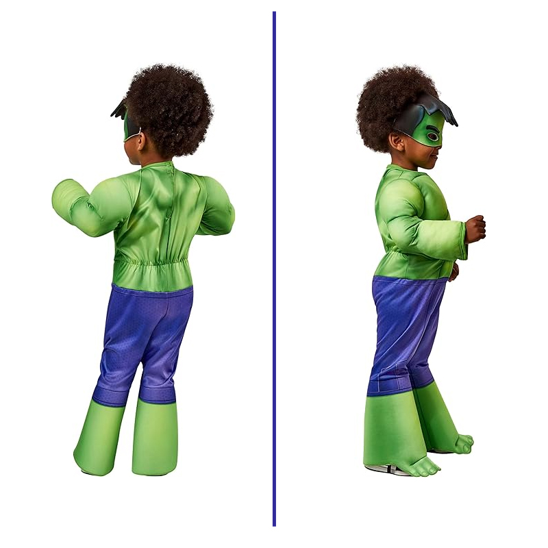 Paniate - Rubie's Costume Hulk Marvel Spidey Amazing Friends