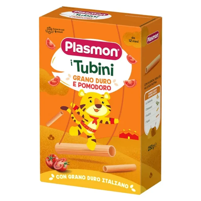 Paniate - Plasmon Pasta Tubini di Grano Duro e Pomodoro 250gr