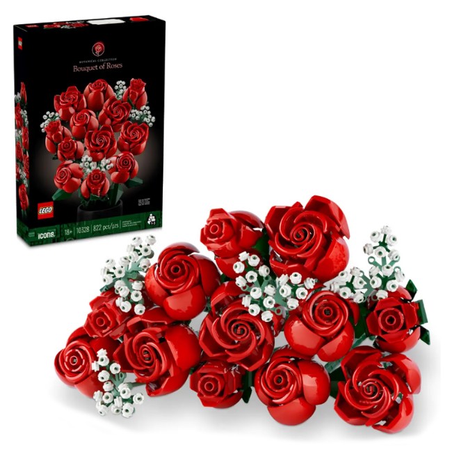 Paniate - LEGO Icons Bouquet di Rose 10328
