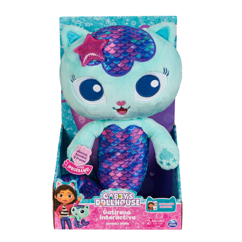 Paniate - Gabby'S Dollhouse Peluche con Funzioni Siregatta