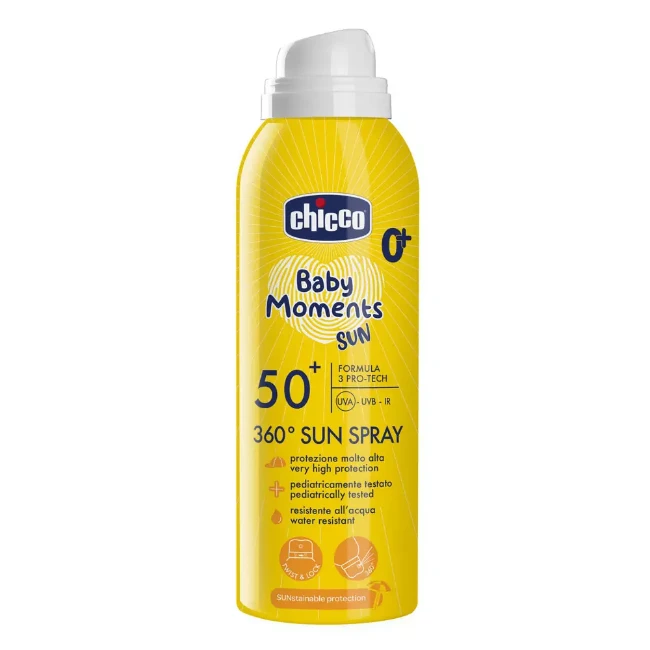 Paniate - Chicco Spray Solare Baby Moments Sun SPF 50+ 150ml