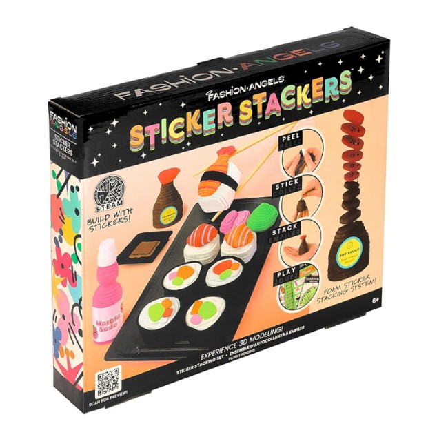 Paniate - Crayola Sticker Stackers Set Sushi