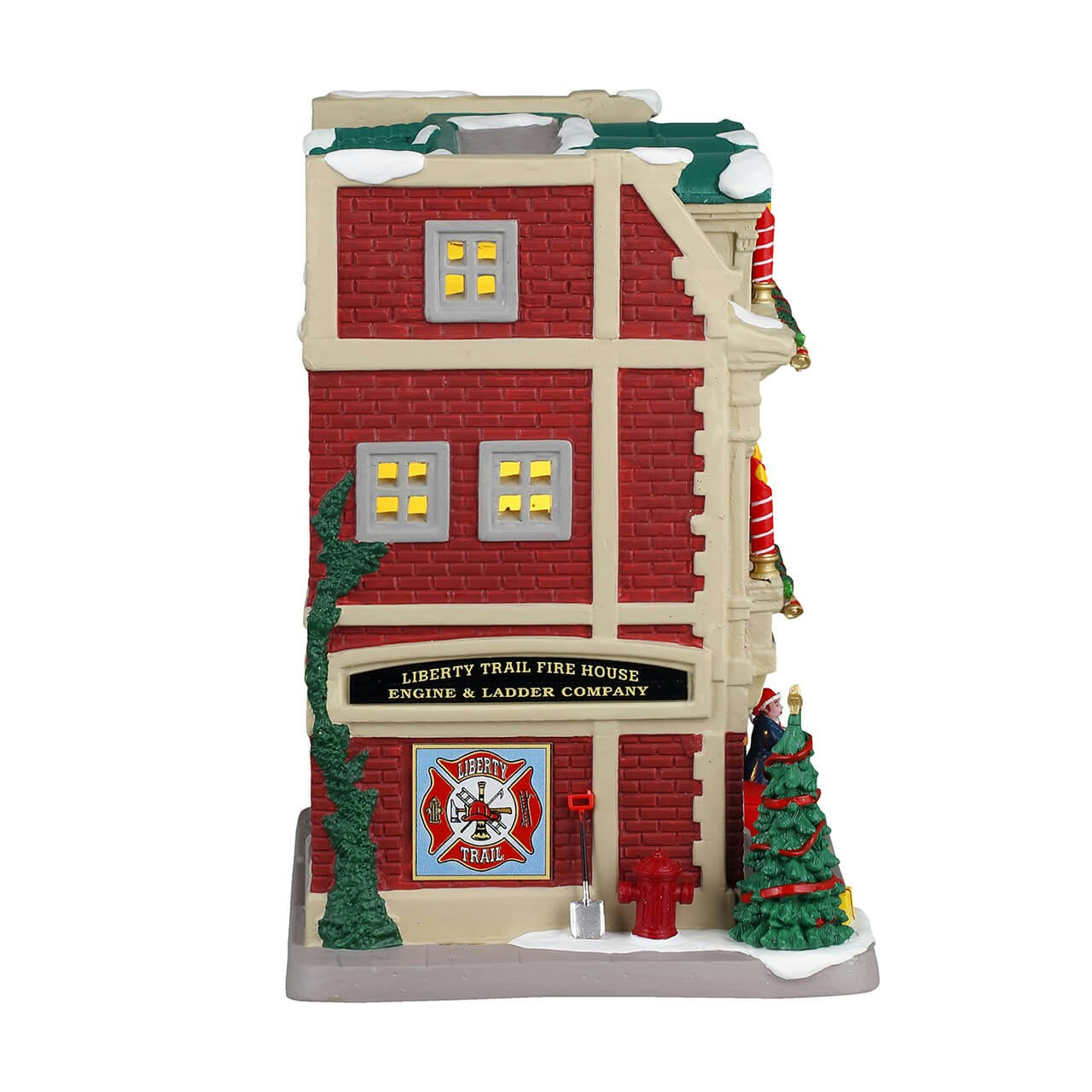 Paniate - Lemax 45273 Liberty Trail Fire House in offerta da Paniate ...