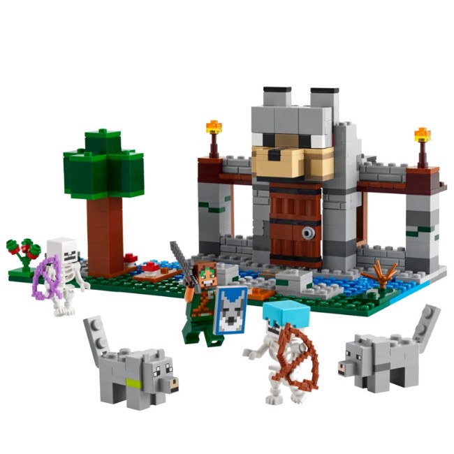 Paniate - LEGO Minecraft La Roccaforte del Lupo 21261