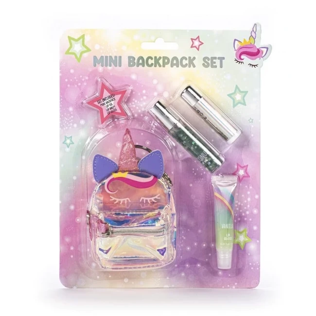 Paniate - Seven Tri-Coastal Mini Backpack Set Kids Dream Big Unicorn
