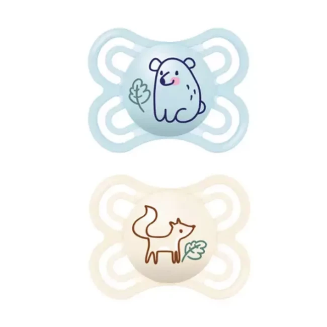 Paniate - Mam Perfect Set 2 Ciucci in Silicone 2-6 mesi