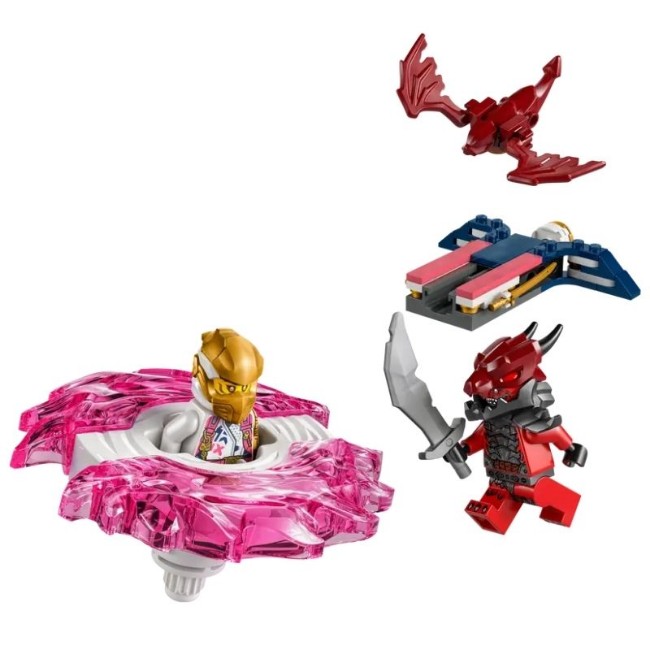 Paniate - LEGO Ninjago Spinner Spinjitzu del Drago di Sora 70824