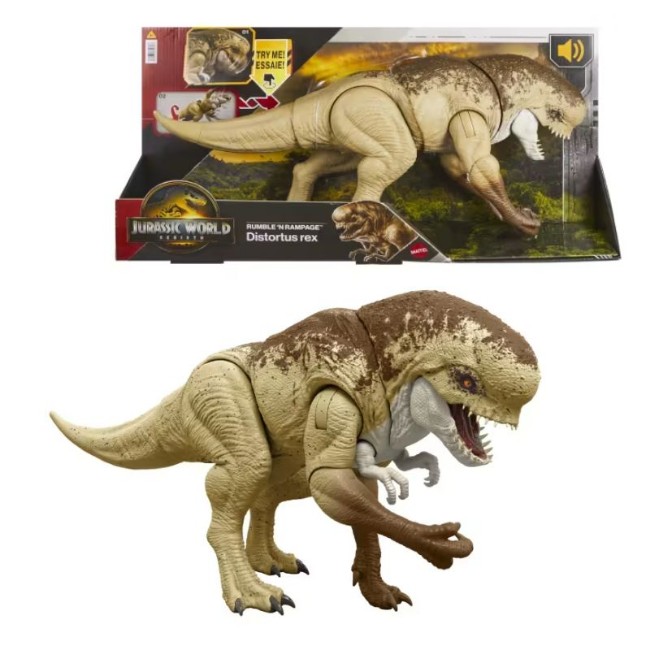 Paniate - Jurassic World Rebirth Distortus Rex Ruggito Devastante