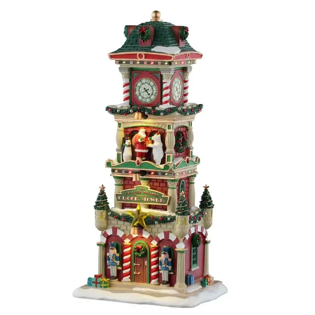 Paniate - Lemax 55320 The Village Square Clock Tower