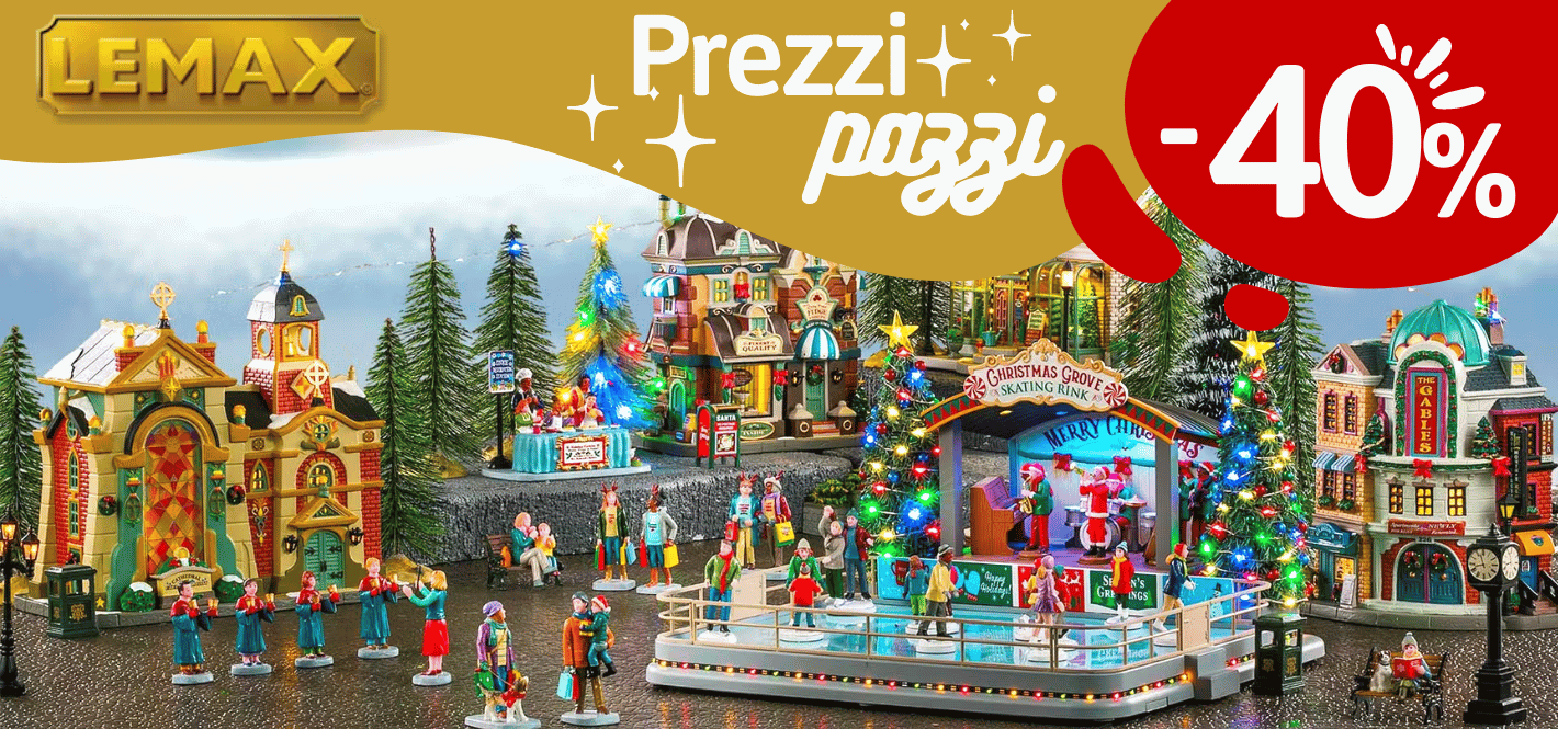 Paniate - Lemax Collezione Completa Villaggi e Personaggi