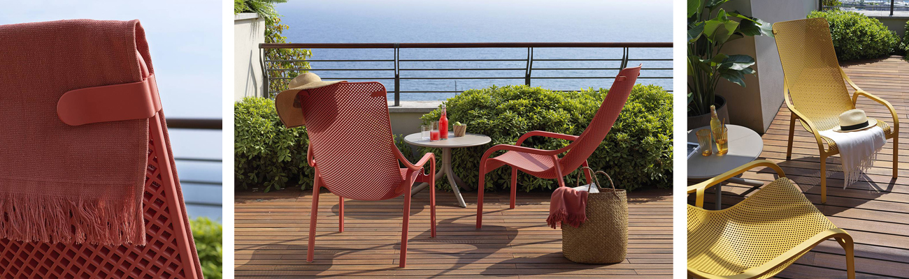 Paniate - Net Lounge Nardi poltrona relax in resina