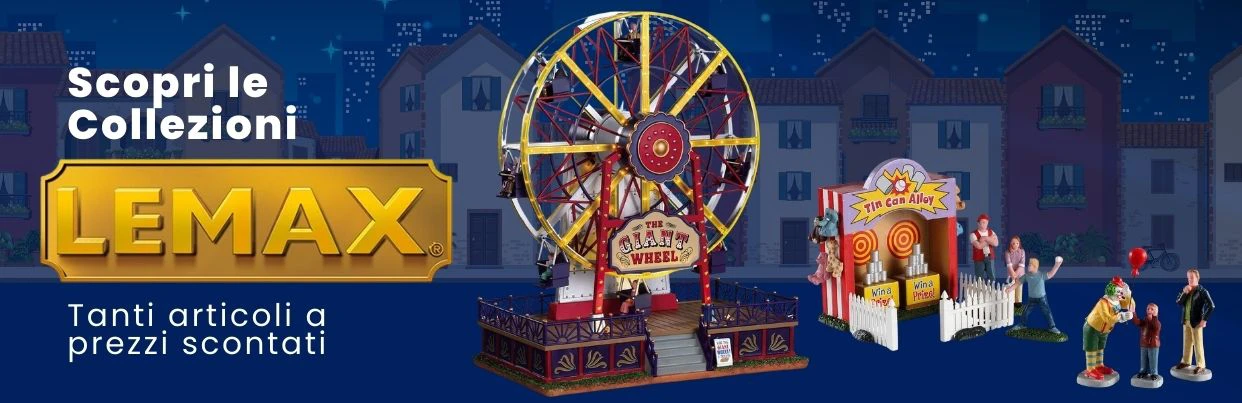 Paniate - Lemax Collezione Completa Villaggi e Personaggi