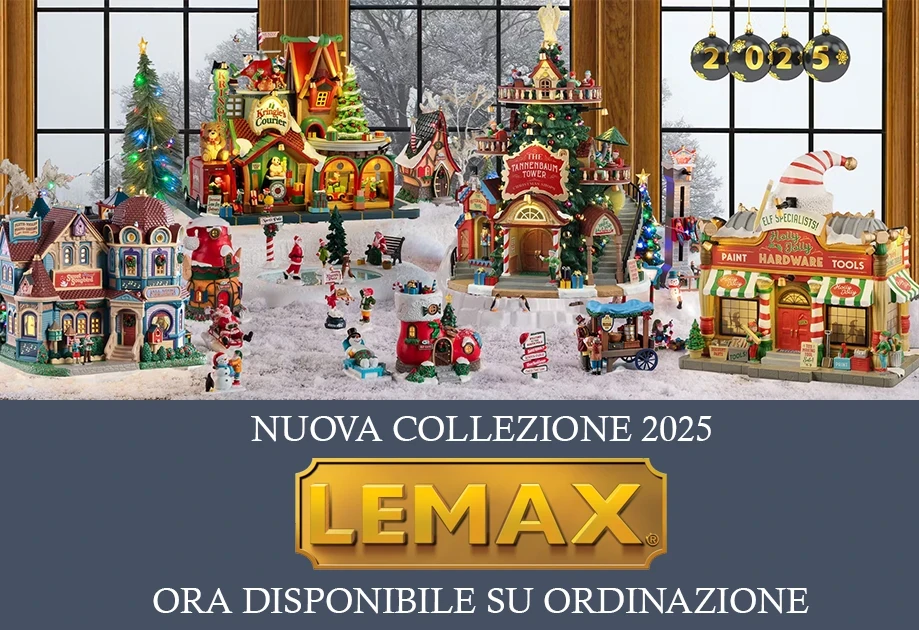 Paniate - Lemax Collezione Completa Villaggi e Personaggi